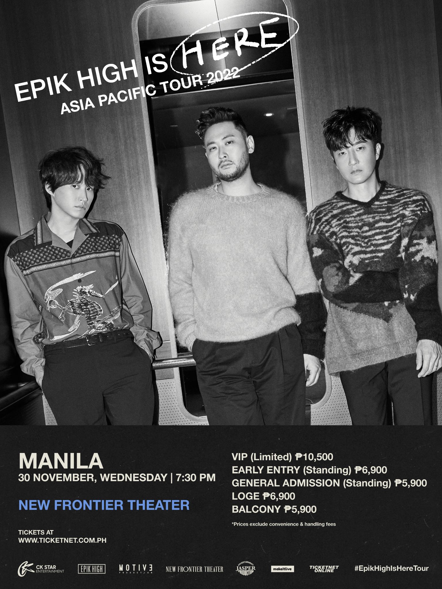 [UPCOMING EVENT] EPIK HIGH Is Here: Asia Pacific Tour 2022 in Manila ...
