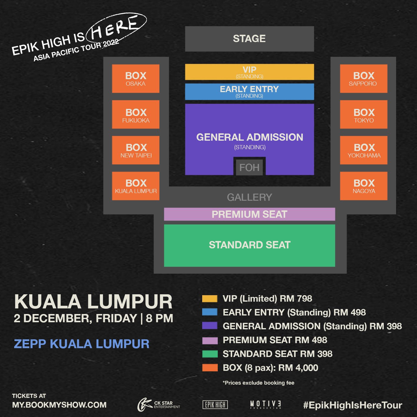 [UPCOMING EVENT] 2022 EPIK HIGH IS HERE ASIA PACIFIC TOUR IN KUALA LUMPUR - The Seoul Story