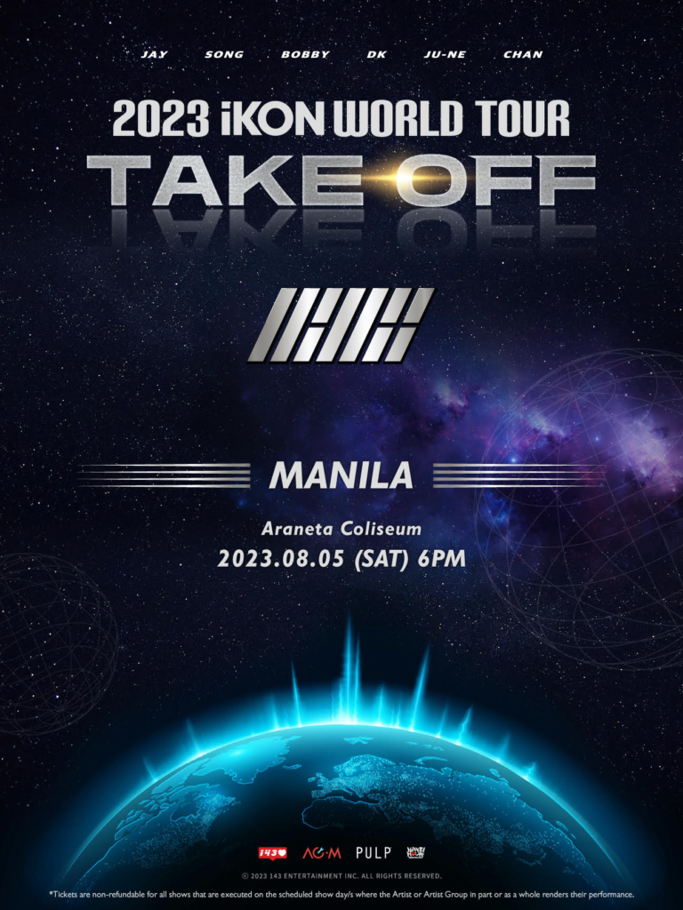 [UPCOMING EVENT] 2023 iKON World Tour ‘TAKE OFF’ in Manila – The Seoul ...