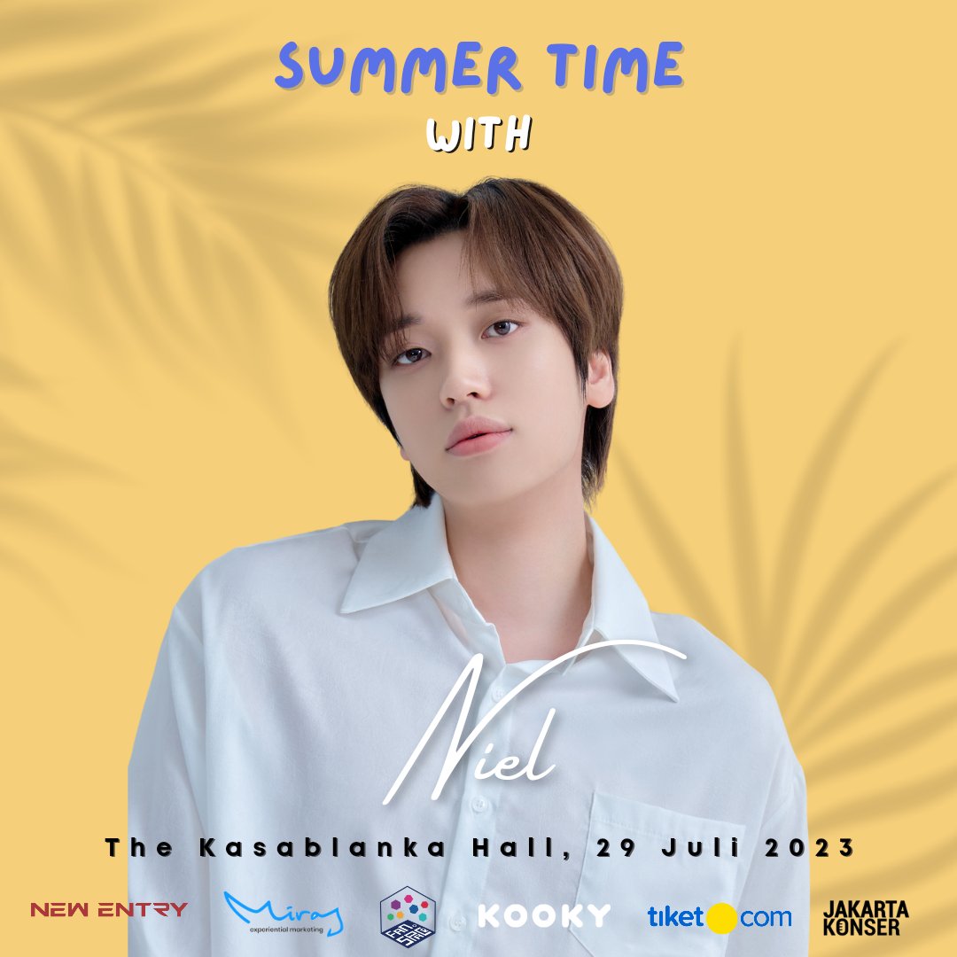 [UPCOMING EVENT] SUMMER TIME WITH NIEL IN JAKARTA – The Seoul Story
