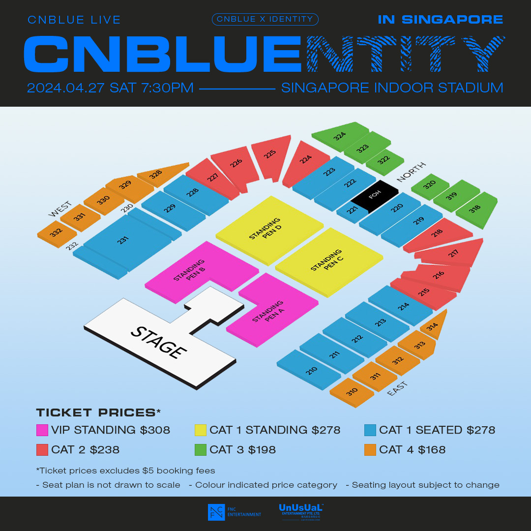 [UPCOMING EVENT] 2024 CNBLUE LIVE CNBLUENTITY IN SINGAPORE - The Seoul Story