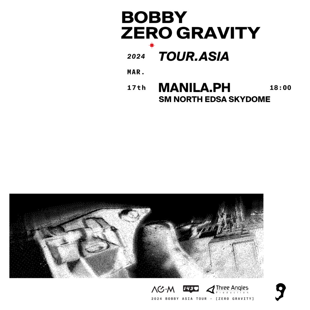 [UPCOMING EVENT] BOBBY ‘Zero Gravity’ Tour in Manila - The Seoul Story